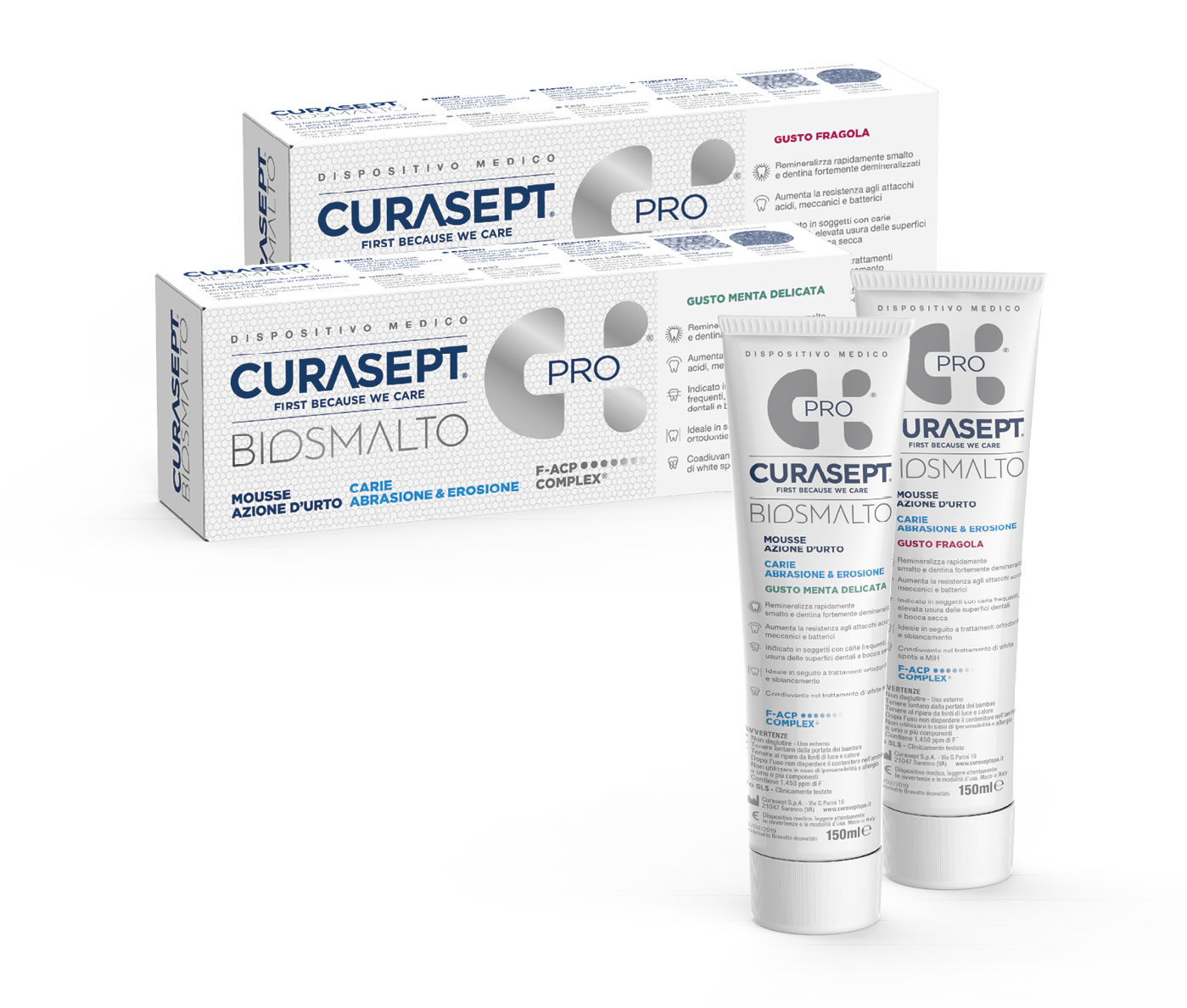 curasept biosmalto carie abrasione & erosione - mousse | Curasept
